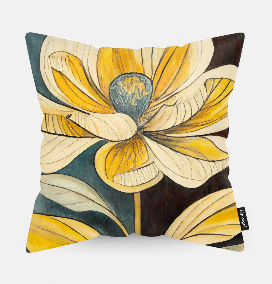 HIP ORGNL® Amber Bloom in Nouveau Cushion